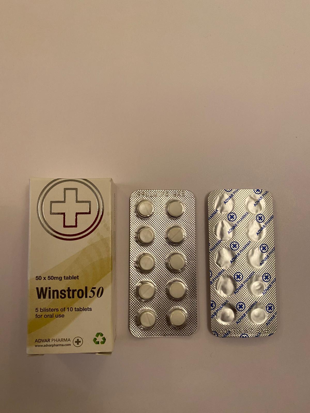 Advar Pharma Winstrol 50 - Scotland Muscle Supplements